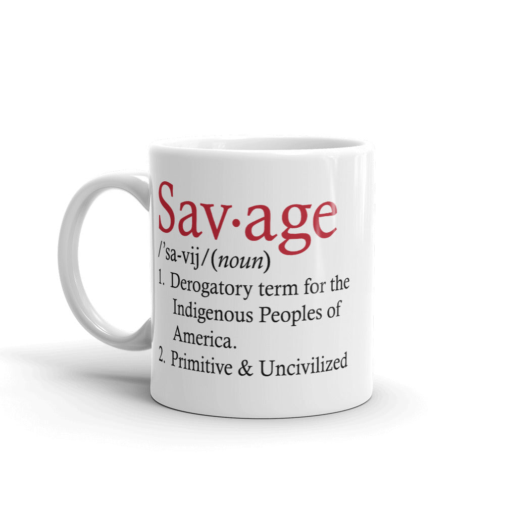 Savage Definition Mug – Stoic Native Clothing