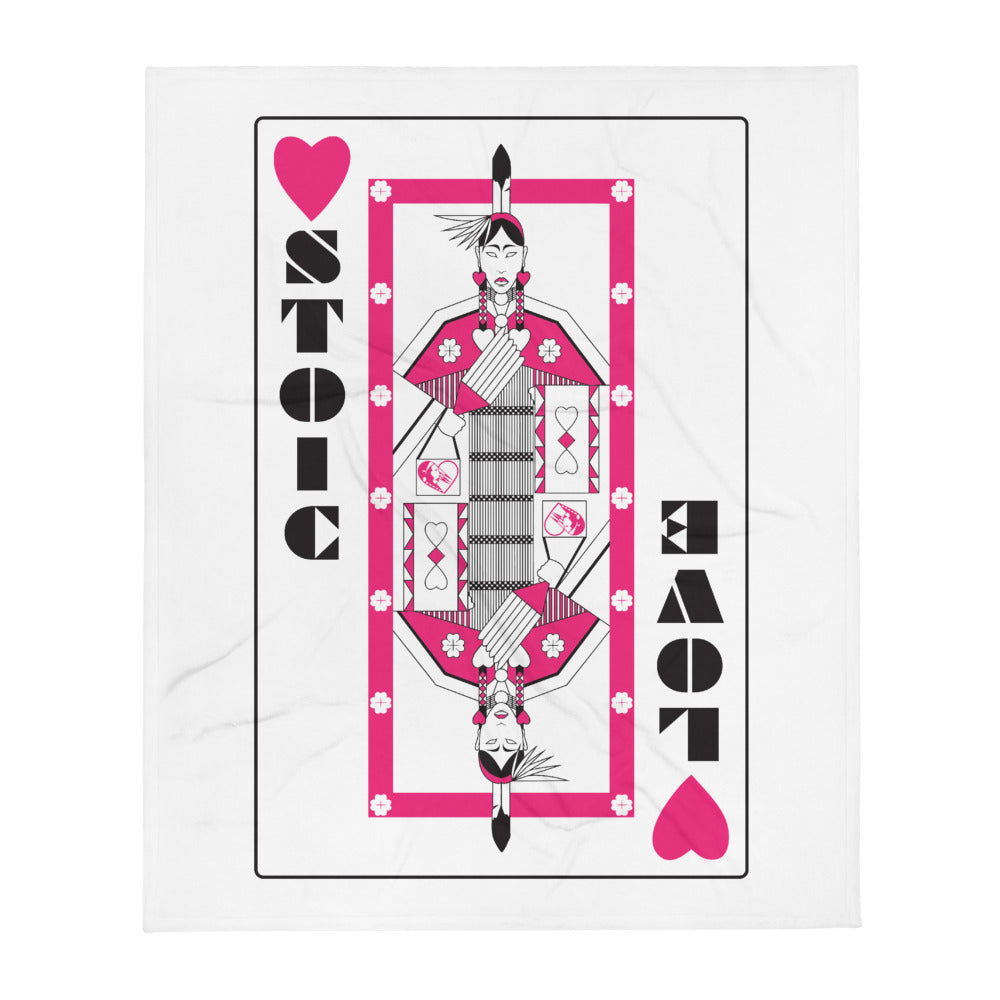 Stoic Queen Throw Blanket – Stoic Native Clothing