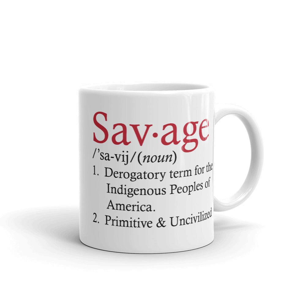 Savage Definition Mug – Stoic Native Clothing